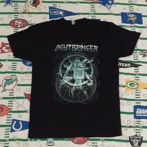 Shirts | Lightbringer Metal Band Logo Shirt Smoke And Mirrors | Poshmark
